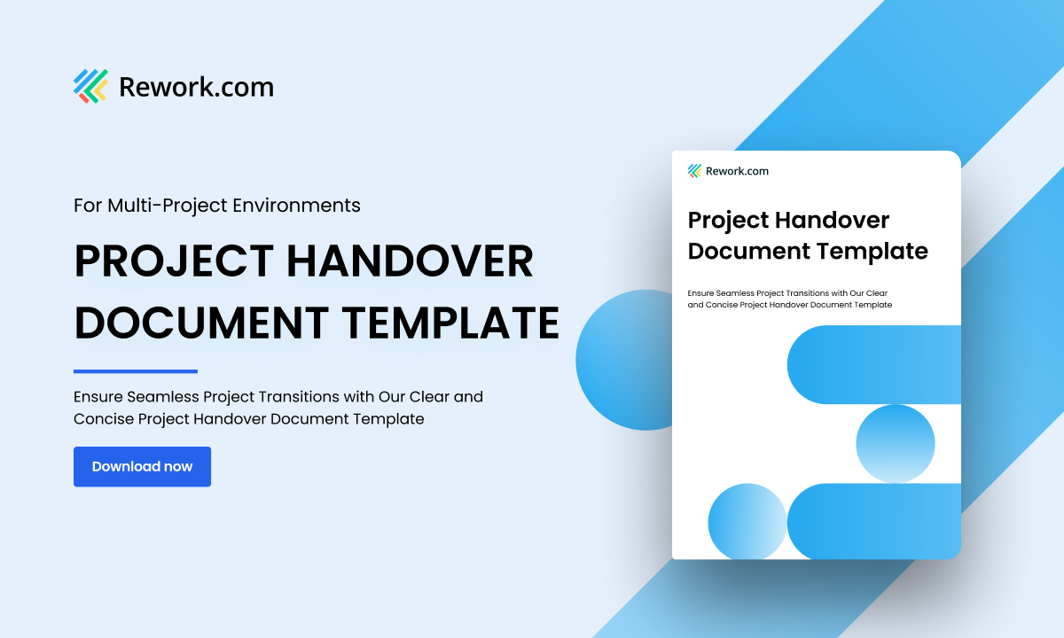 Streamline Shift Changes with Project Handover Document Template